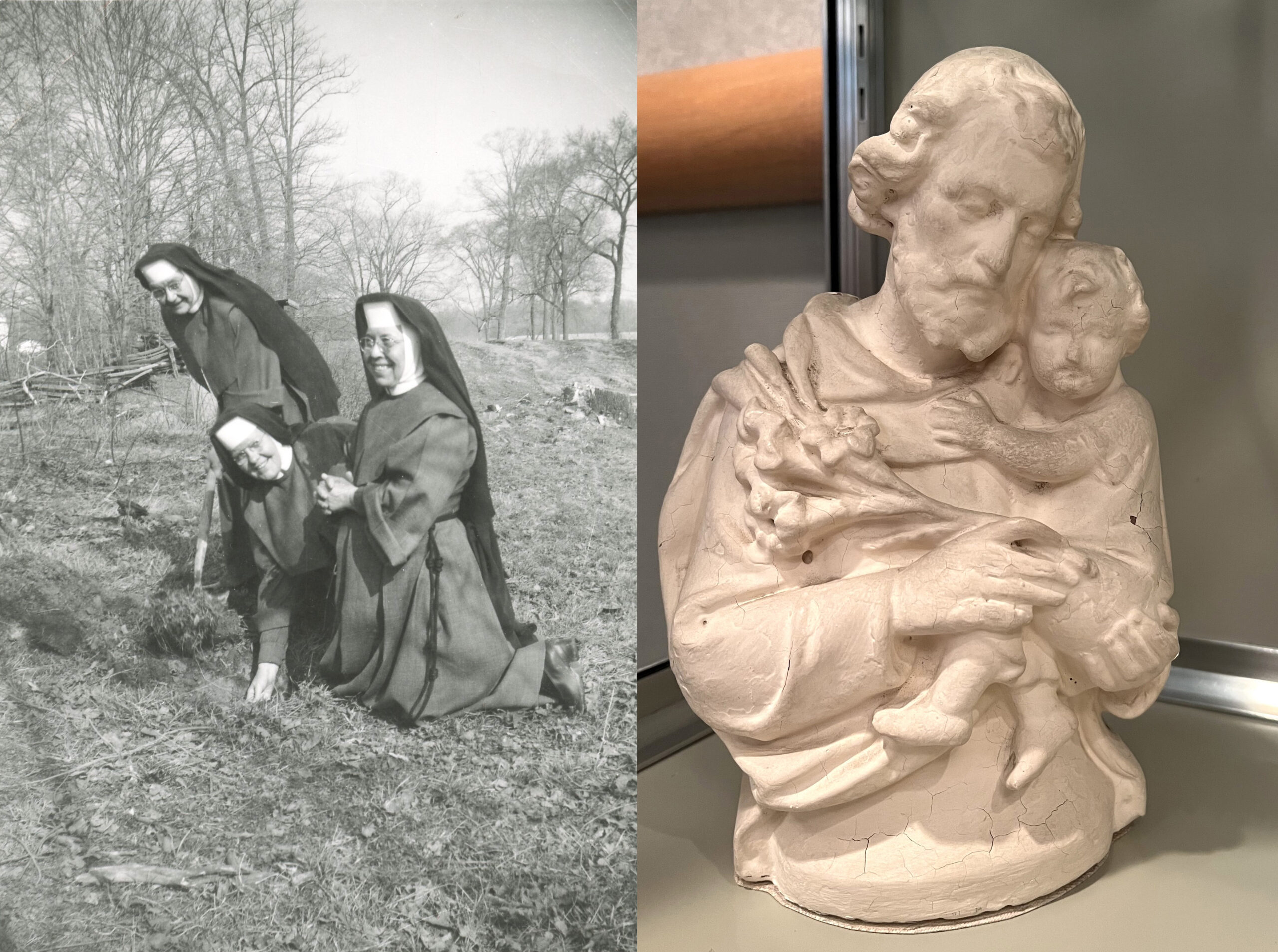 Mount Augustine and the St. Joseph Statue