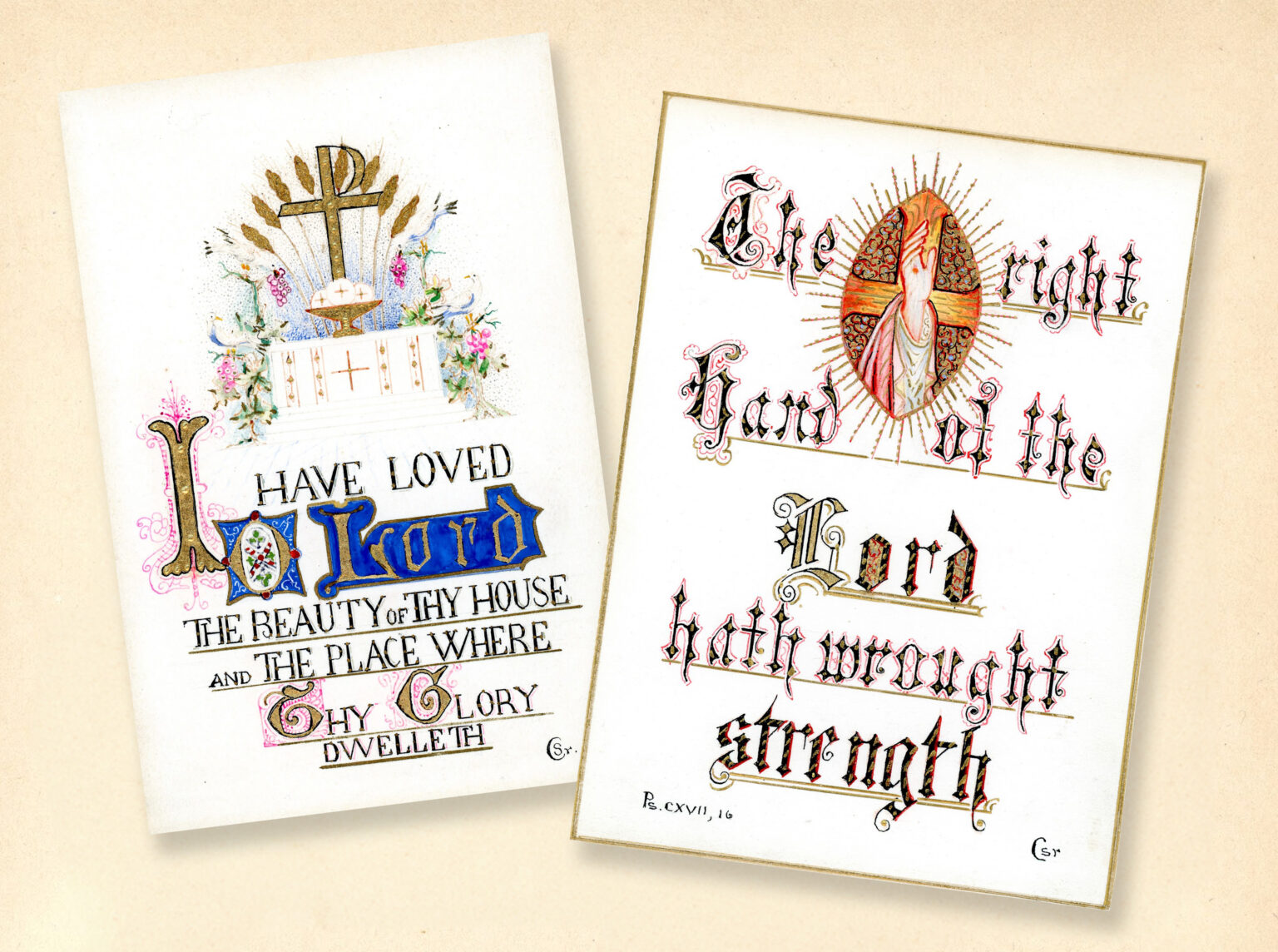 Sister Celestine's Illuminated Manuscripts